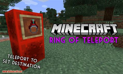 Ring Of Teleport Mod 1192 1182 Teleport To A Stored Location Reusable Mc Modnet
