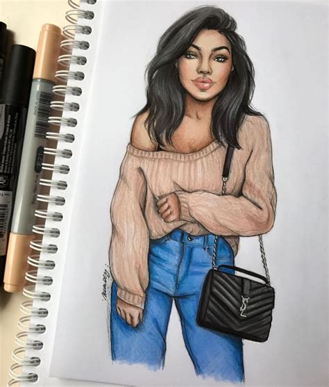 Как нарисовать девушку поэтапно карандашом 54 фото легкие мастер классы для начинающих