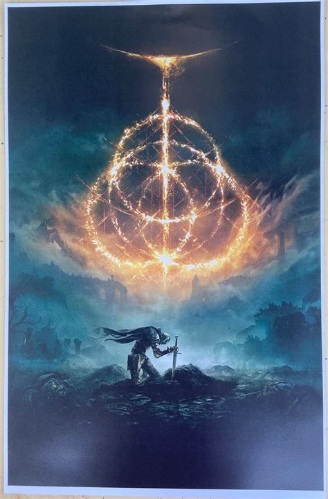 Elden Ring Cover Poster Etsy