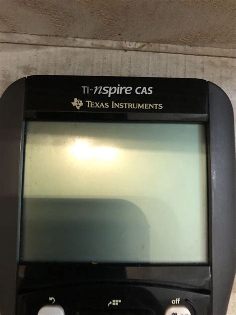Texas Instruments Ti Nspire Cas Graphing Touchpad Calculator Black Cover Ebay