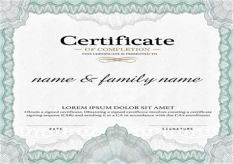 Premium Psd Customizable Certificate Backgrounds For A Personal Touch