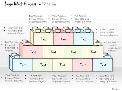 Building Blocks Template Slide Team