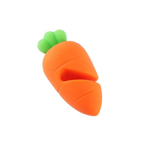 Valink Carrot Shape Pot Cover Overflow Preventer Heat Proof Steam Releaser Pot Cover Holder Keep