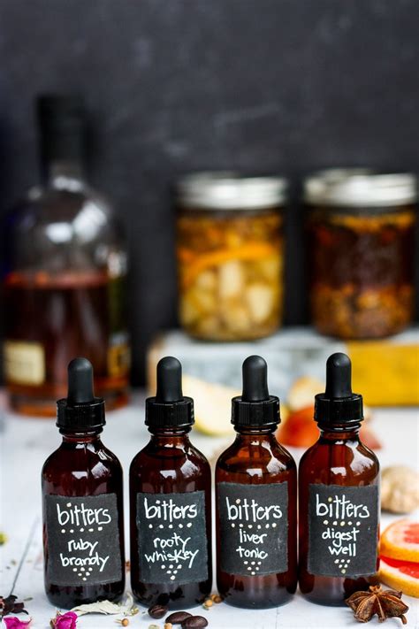 How To Make Bitters Yemek Tarifi Kokteyller Fermantasyon