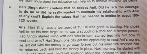 4 Hari Singh Didnt Confess That He Robbed Anil Did He Lack The Courage