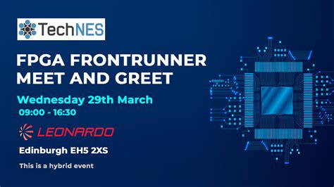 Fpga Frontrunner Meet And Greet Techworks