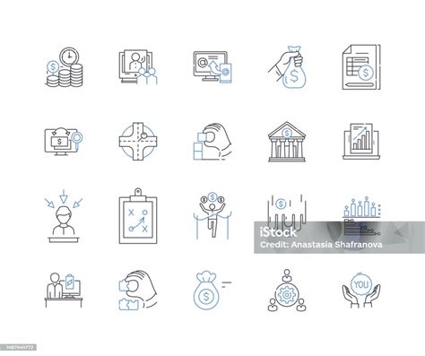 교육 기술 라인 아이콘 컬렉션입니다 E러닝 에듀테크 게임화 가상 적응형 증강 플랫폼 벡터 및 선형 일러스트레이션 모바일