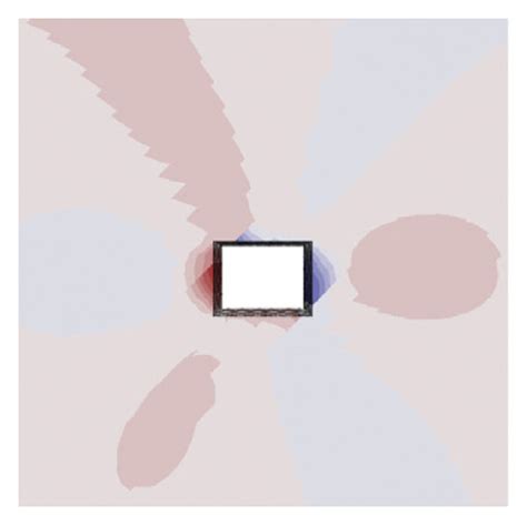 Horizontal Displacement Nephogram A Displacement Legend B No