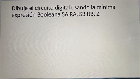 Use Los Siguiente K Map Para Encontrar La Ecuación