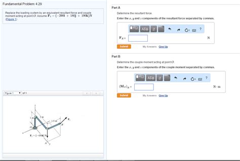 solved replace the loading system by an equivalent resultant