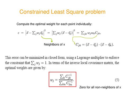Ppt Manifold Learning Locally Linear Embedding Powerpoint Presentation Id 3330925