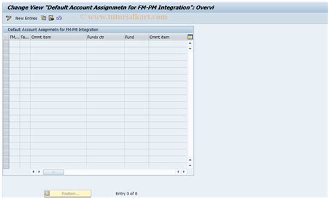 OF41 SAP Tcode Define Default FM PM Account Asst OF41 SAP Tcode Define Default FM PM Account Asst