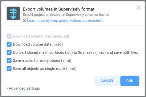 Github Supervisely Ecosystem Export Volume Project Export Volume