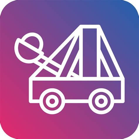 Premium Vector Vector Design Catapult Icon Style