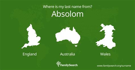 Absolom Name Meaning And Absolom Family History At Familysearch