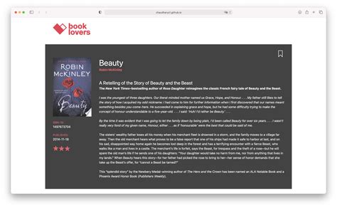 GitHub CHAUDHARYS Book Lovers Book Lovers Is A Web Application That Lets Users Search For A