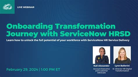 Onboarding Transformation Journey With Servicenow Hrsd Youtube Onboarding Transformation Journey With Servicenow Hrsd Youtube