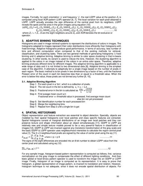 Histogram Gabor Phase Pattern And Adaptive Binning Technique In Feature