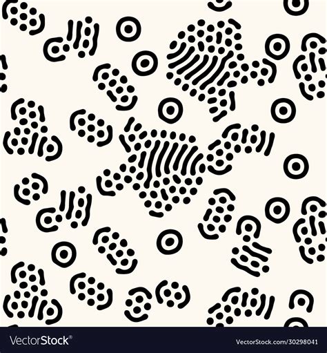 Seamless Abstract Pattern With Rounded Royalty Free Vector