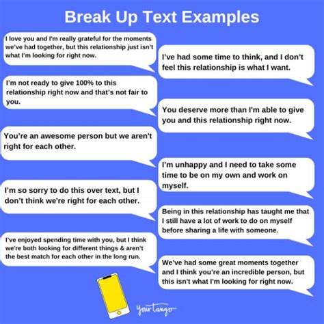 How To Break Up With Someone Over Text 10 Breakup Text Examples