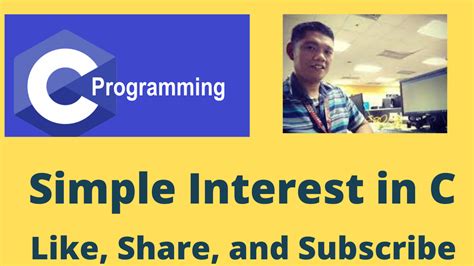 Simple Interest In C Free Computer Programming Source Codes To All