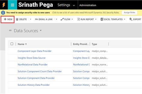 create the virtual tables in dataverse with the virtual connector