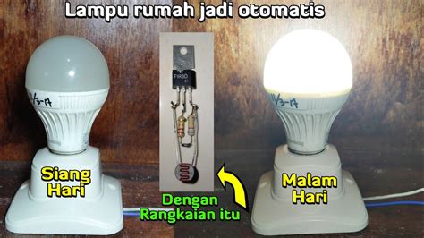 Sensor Lampu Rumah Otomatis Sering Bepergian Keluar Kota Terkadang Kita Harus Menyalakan Lampu