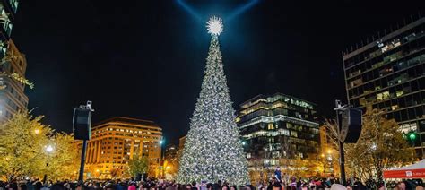 10th Annual Holiday Tree Lighting Celebration Citycenterdc
