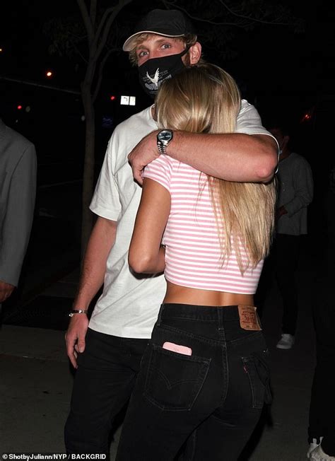 Logan Paul And Josie Canseco Arm In Arm As They Head Out For Dinner In