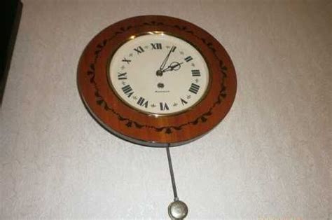 Часы настенные Янтарь с маятником Festima Ru частные объявления