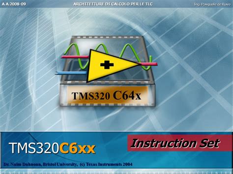 TMS C Xx Instruction Set TMS C Xx Ppt Video Online Download