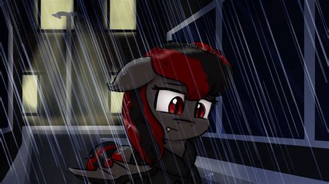 Mlp Fanart For My Sides P2 Walk Through The Rain By Sophieviolin On
