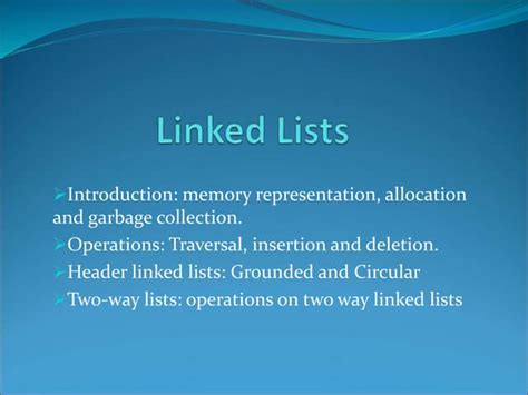 Ds 4linked Listsppt