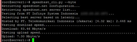 How To Test Your Internet Speed From Command Line Using ‘speedtest Cli Tool Roziqs Blog