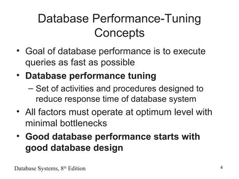 Database Performance Tuning And Query Optimization Ppt