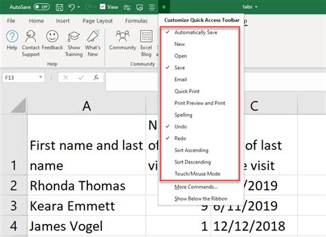 Use The Quick Access Toolbar To Increase Your Efficiency In Excel