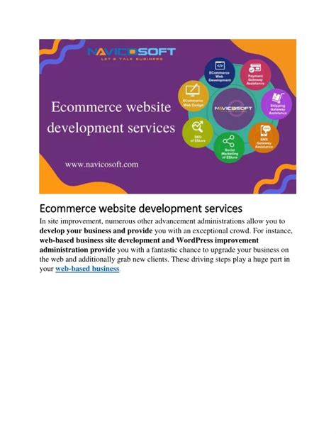 Ppt Ecommerce Website Development Services Powerpoint Presentation Free Download Id 11670830