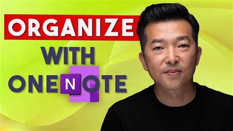 How I Organize My Work And Life Using Ms Onenote