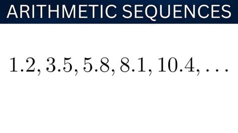 Arithmetic Sequence