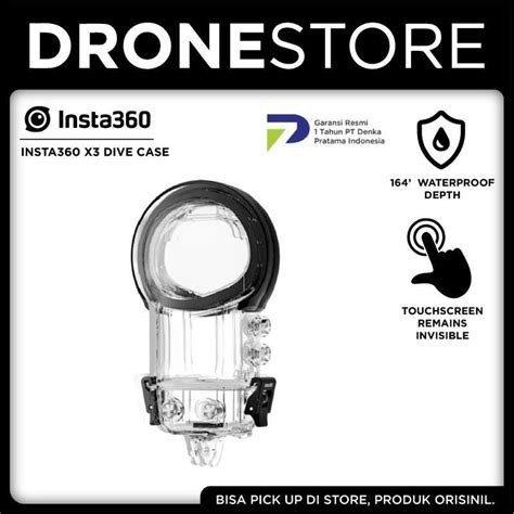 Promo Insta360 X3 Dive Case Casing Underwater Action Camera Original Diskon 38 Di Seller