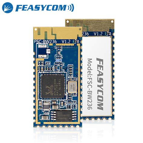 Feasycom FSC Bw236 Rtl8720 2 4GHz 5GHz Uart Spi I2c 802 11 A B G N Low Energy Wireless Iot