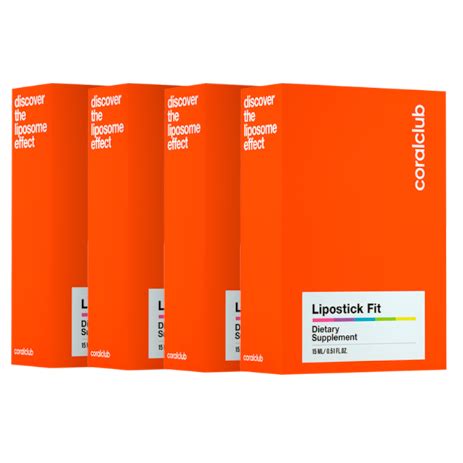 Ліпостік Фіт курс (набір) корал клуб I ЗНИЖКА 20%
