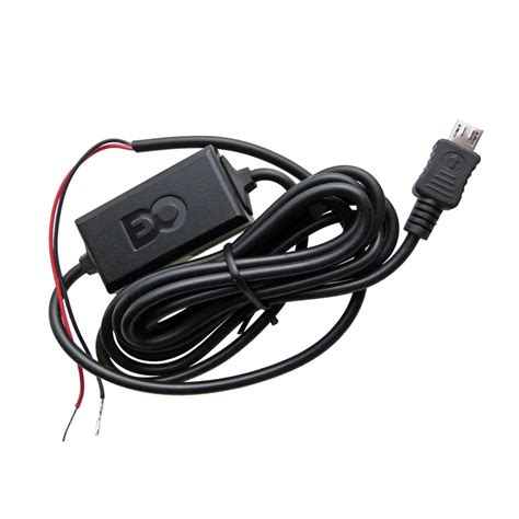 Ultra Compact Micro Usb Direct Hardwire Car Charger Cable Kit For Vehicle Mot Swiftsly