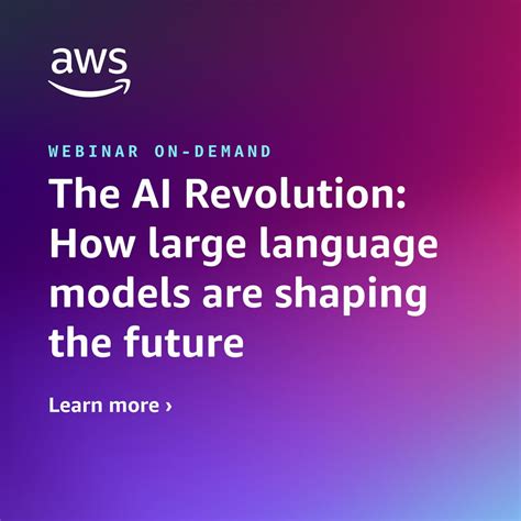 Lee James On Linkedin Aws The Ai Revolution How Large Language