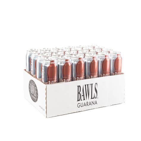 Root Beer With Guarana Caffeinated Soda Energy Drink Bawls 16 Oz Can