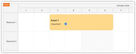 How To Add Interactive Elements To Vue Scheduler Events Using Templates