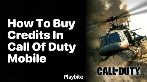 How To Buy Credits In Call Of Duty Mobile Playbite