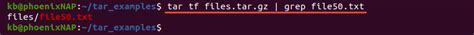 Tar Command In Linux With Examples Phoenixnap Kb