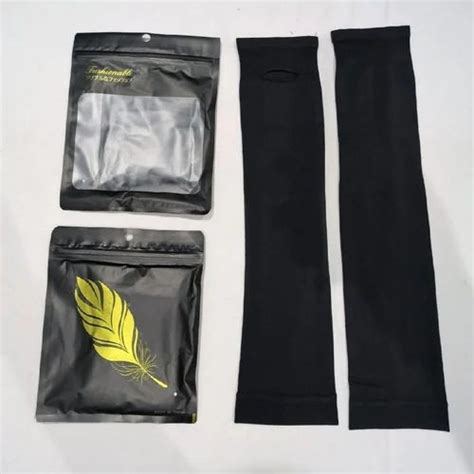 Fashionable Black Polyester Arm Sleeves At Rs 150packet Arm Sleeves