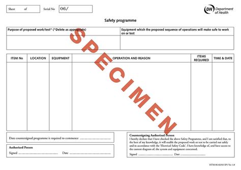 Safety Program Docs Store